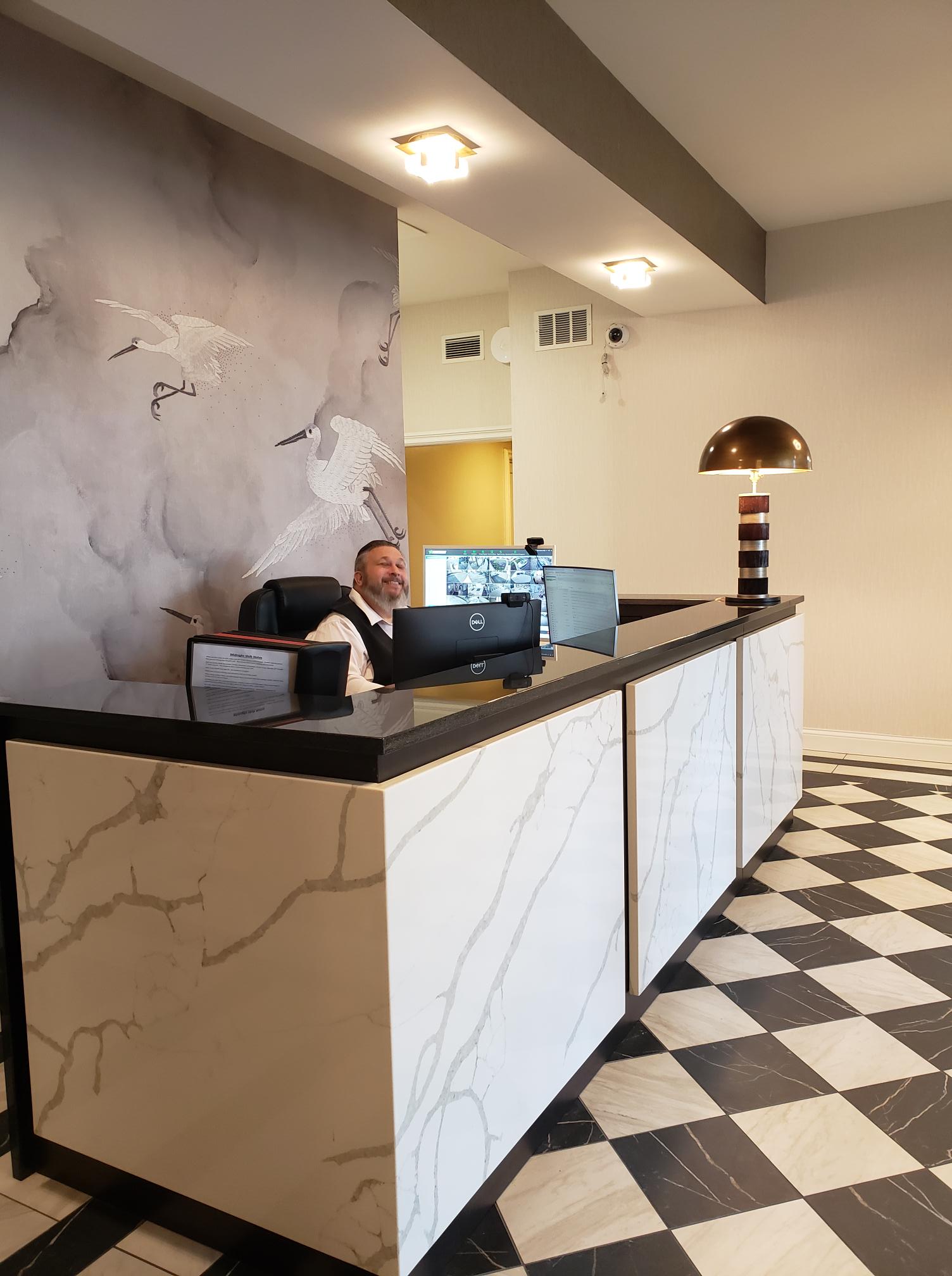 Front Desk-Smiling Staff | Parkway Towers Condominium